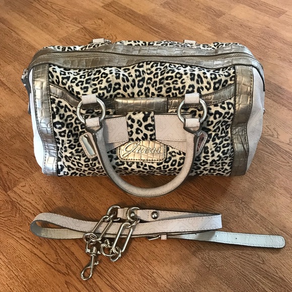 Guess | Bags | Guess Leopard Print Purse | Poshmark